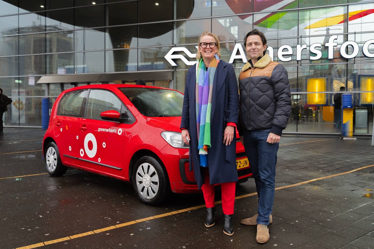 Deelauto’s van Greenwheels nu te vinden op 150 NS-stations