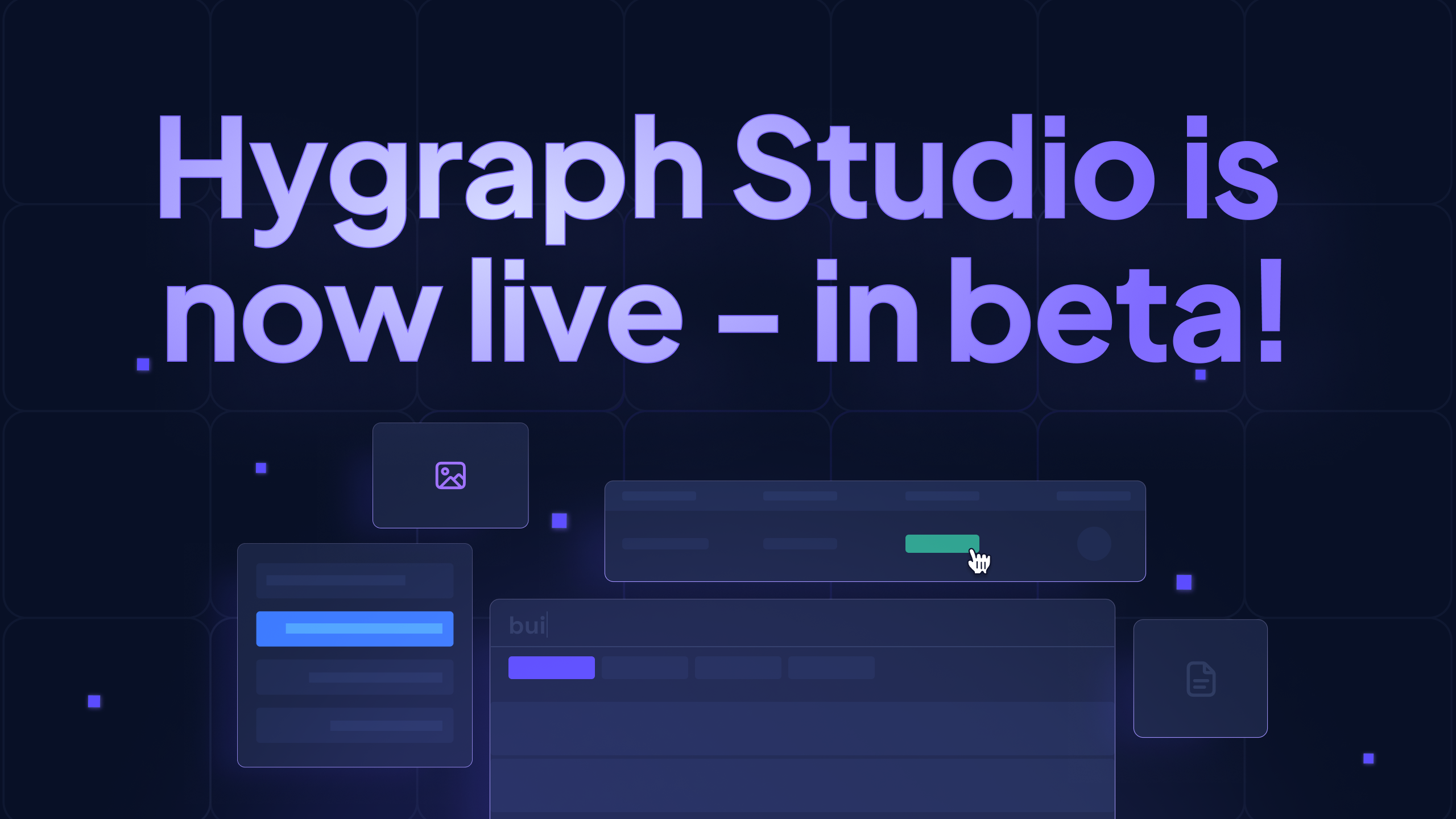 Hygraph Studio beta is now live! | Hygraph