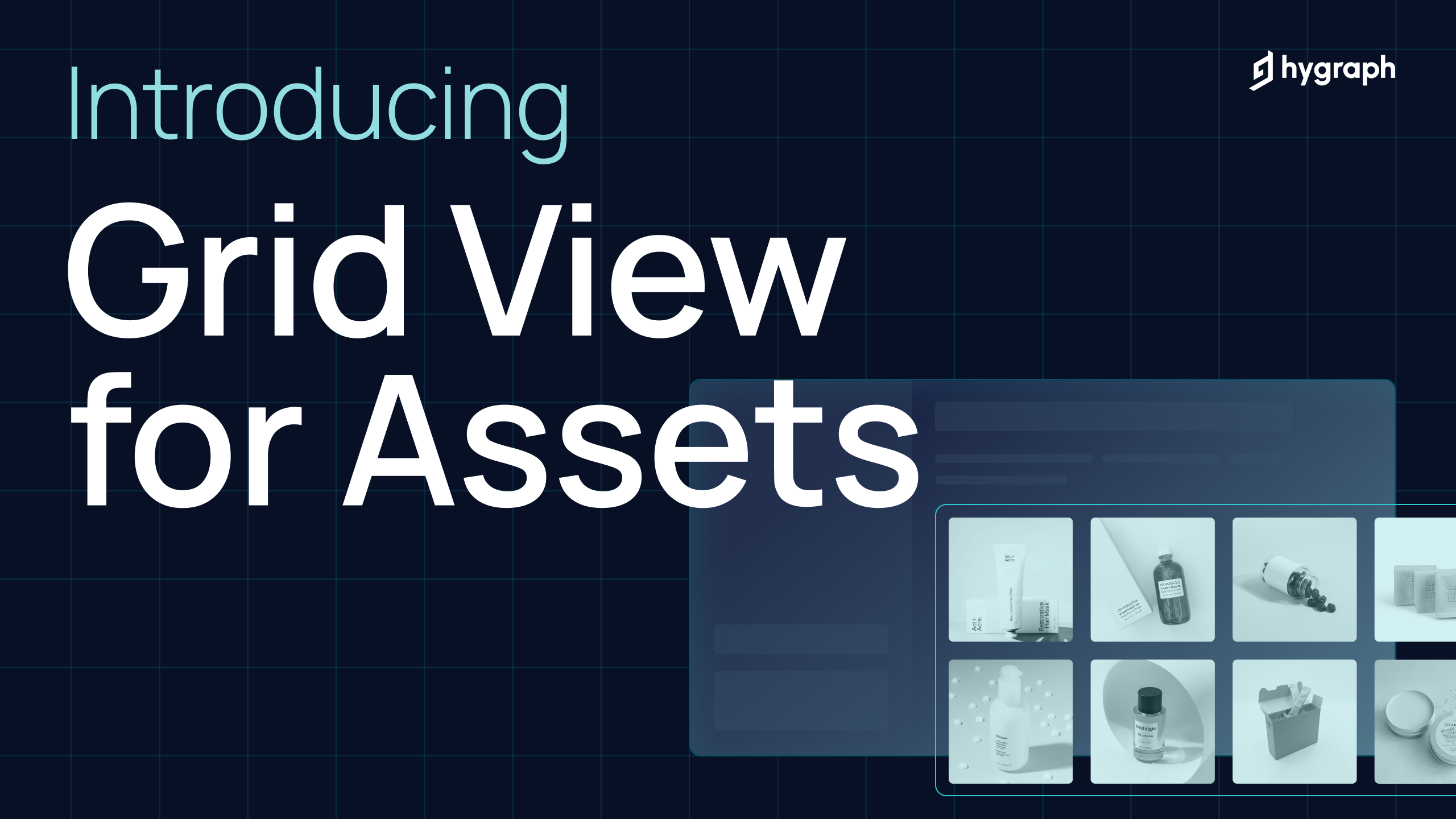 Introducing Grid View for Assets | Hygraph