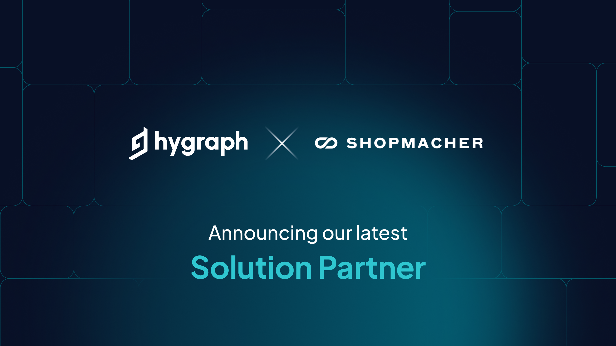 Hygraph and Shopmacher are thrilled to officially announce their partnership | Hygraph
