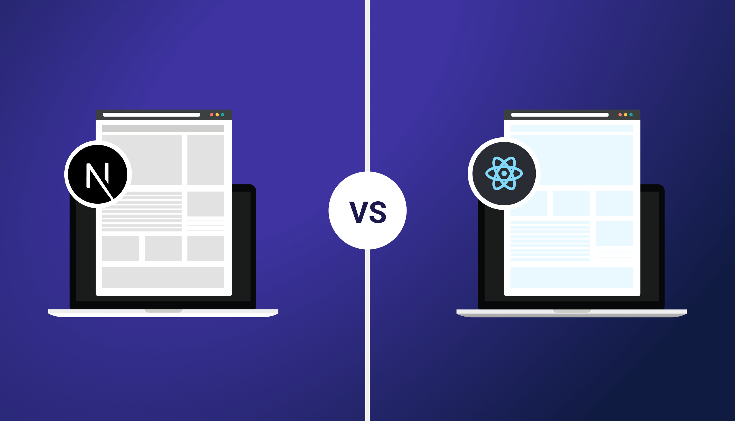 What is the difference between Next.js and React? | Hygraph