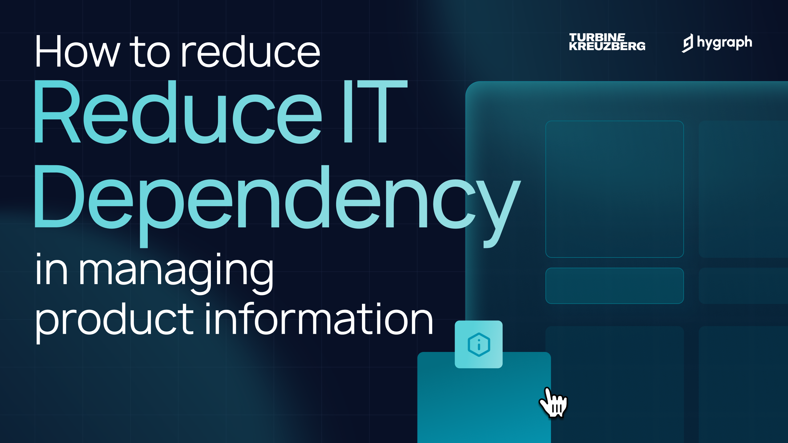 How to reduce IT dependency in managing product information | Hygraph