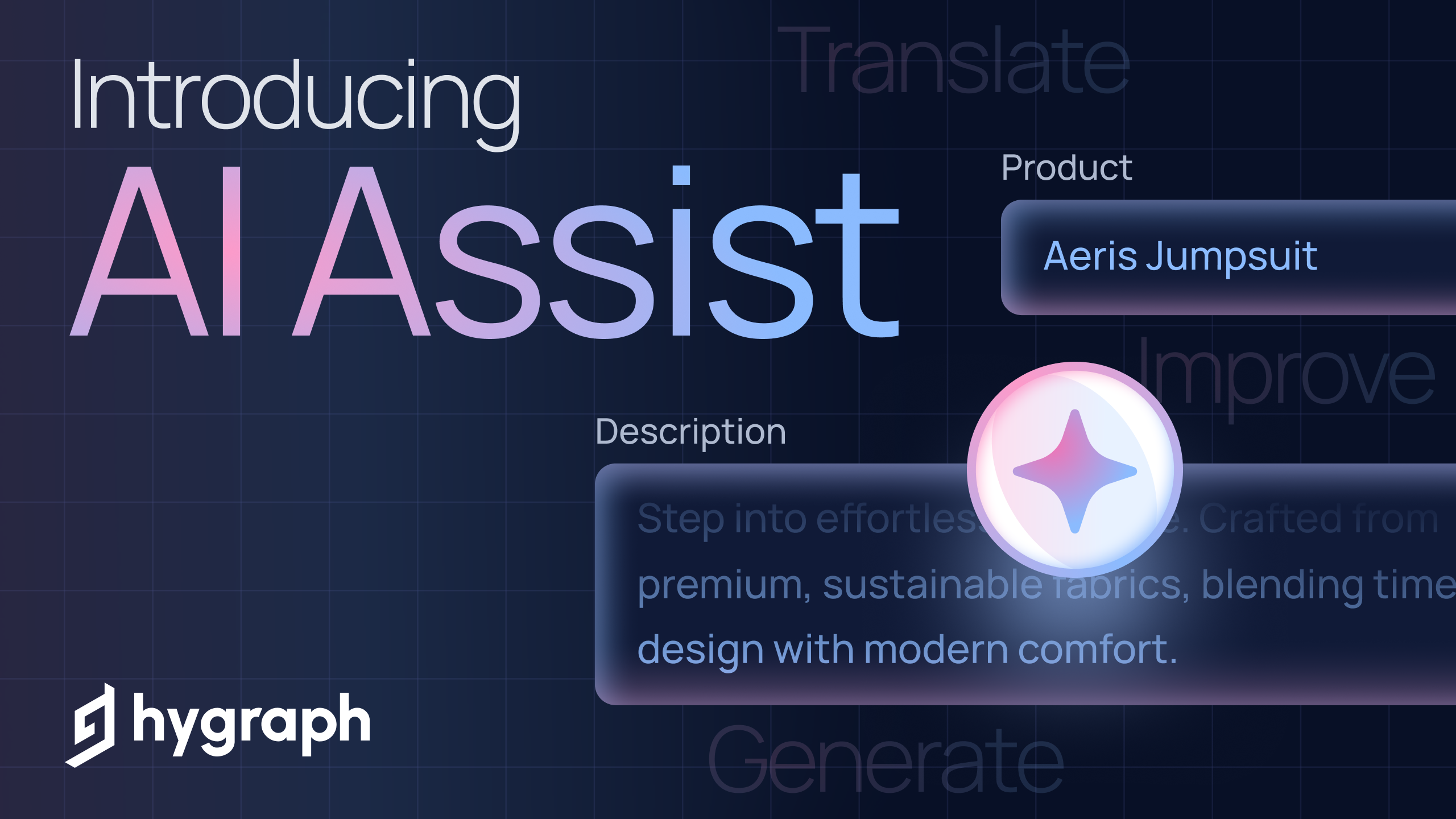 Introducing AI Assist for Editors | Hygraph
