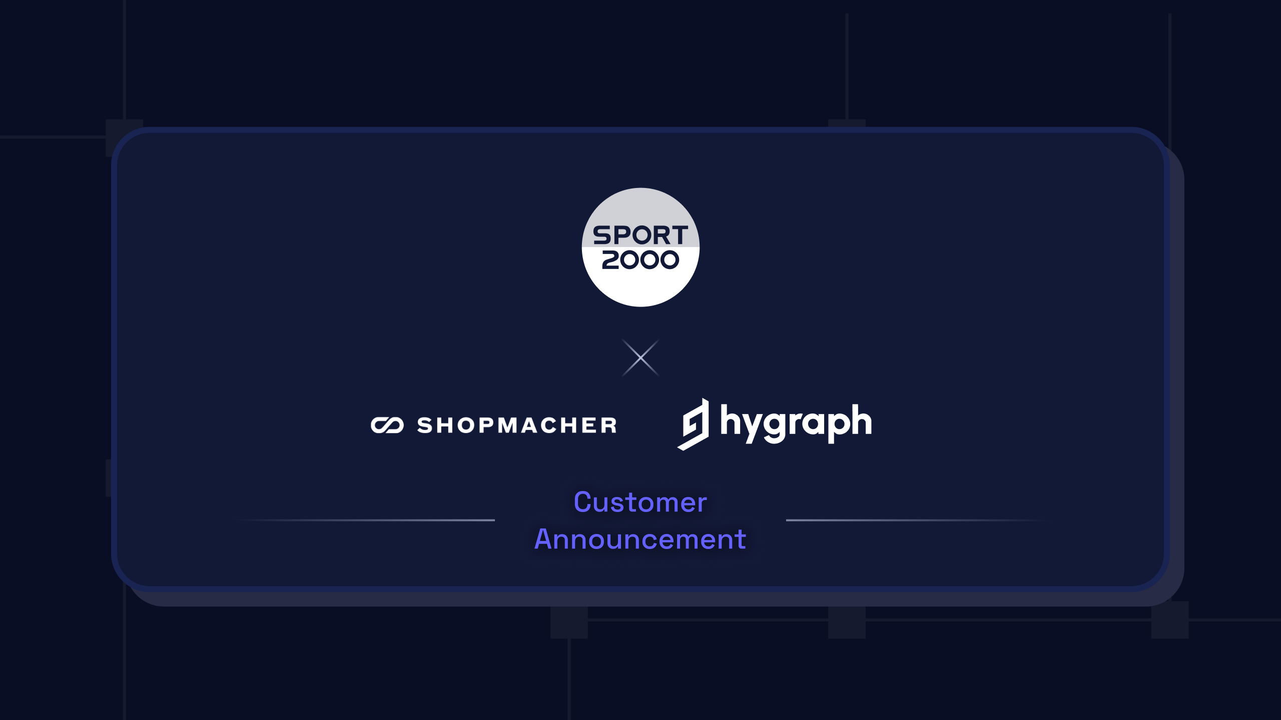 Hygraph and Shopmacher team up for a Sport2000 project | Hygraph