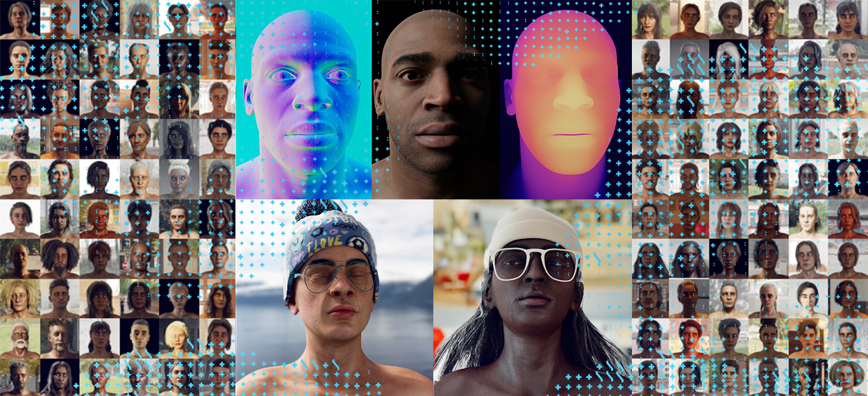 Generative 3D Human Characters for Vision AI | SKY ENGINE AI